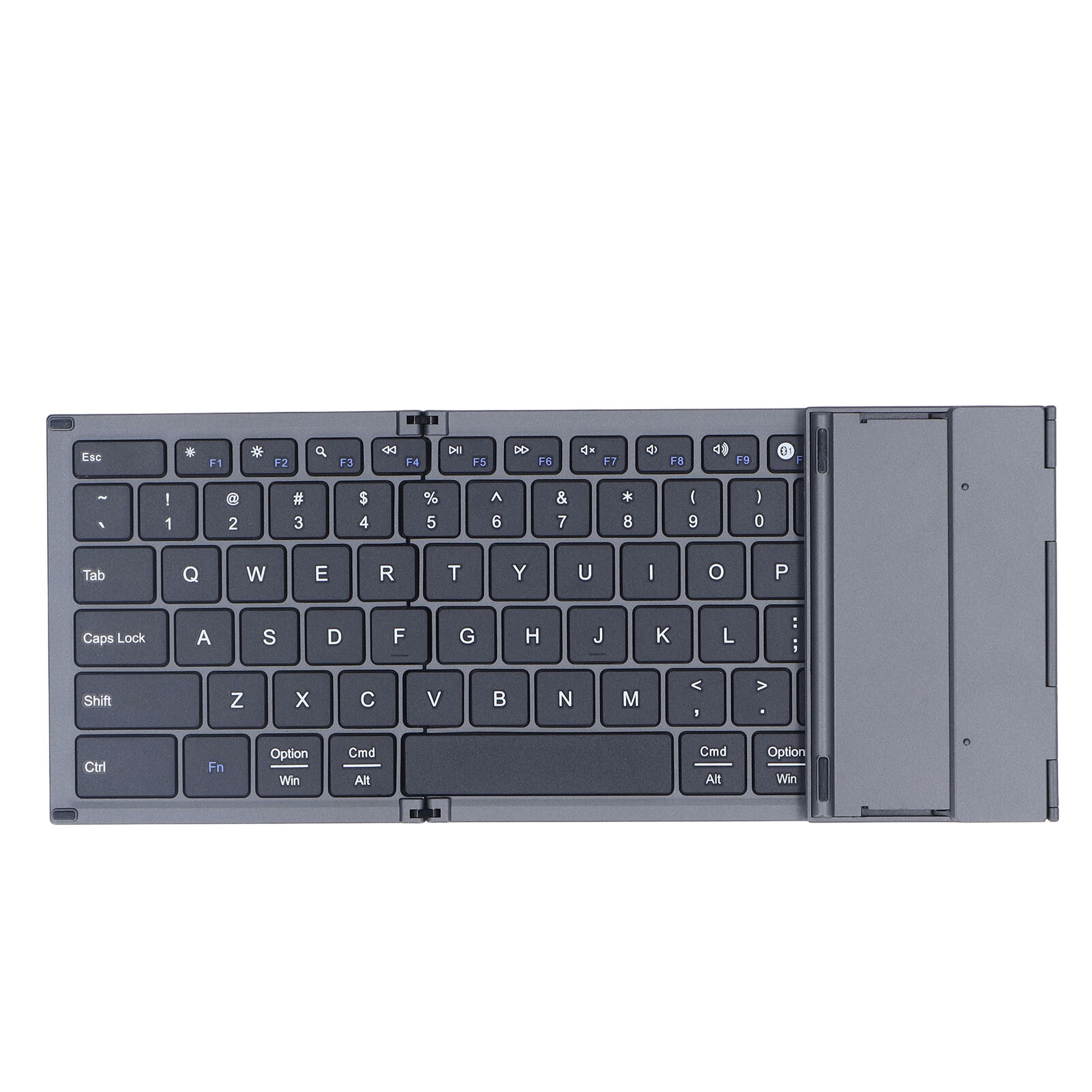 Teclado Bluetooth plegable y compacto, mini teclado inalámbrico ...