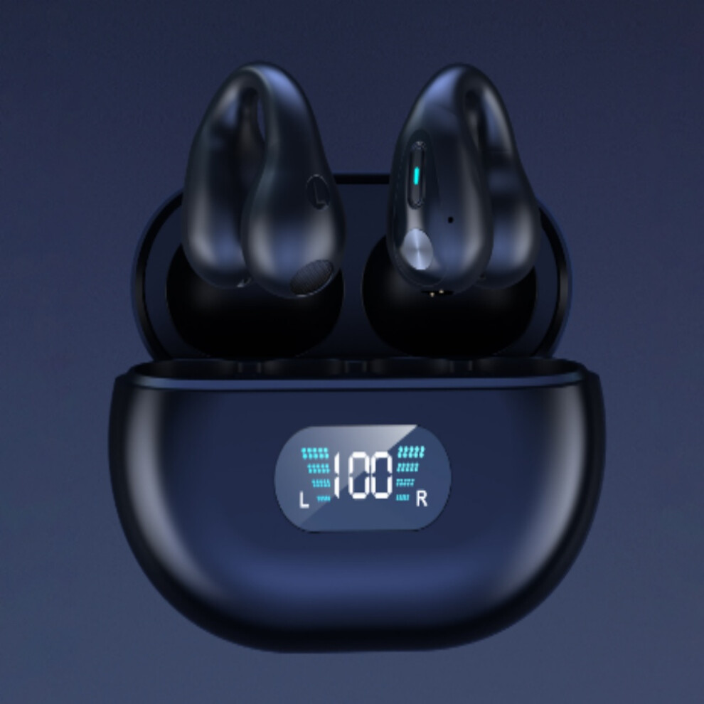 Écouteurs intra-auriculaires à conduction osseuse avec clip auriculaire ...