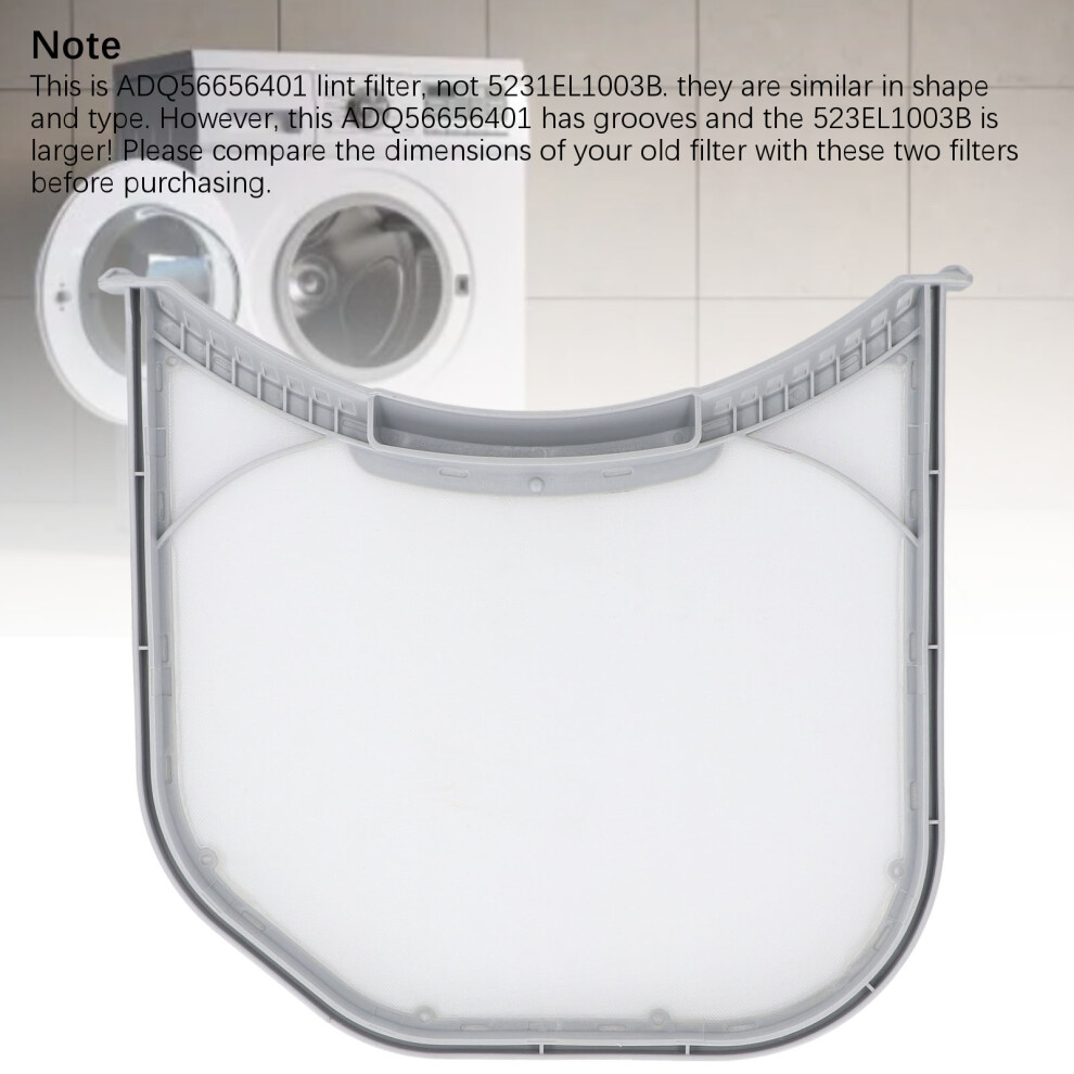 LG ADQ56656401 Dryer Lint Filter Replacement – Heavy Duty Frame ...