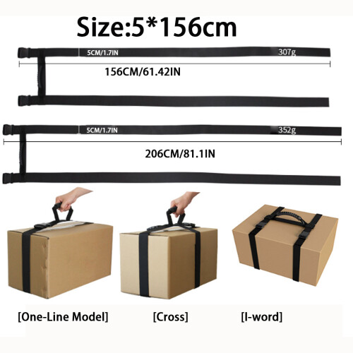 (wine red192cm) Heavy nylon strap, handheld used lifting in 192cm used ...