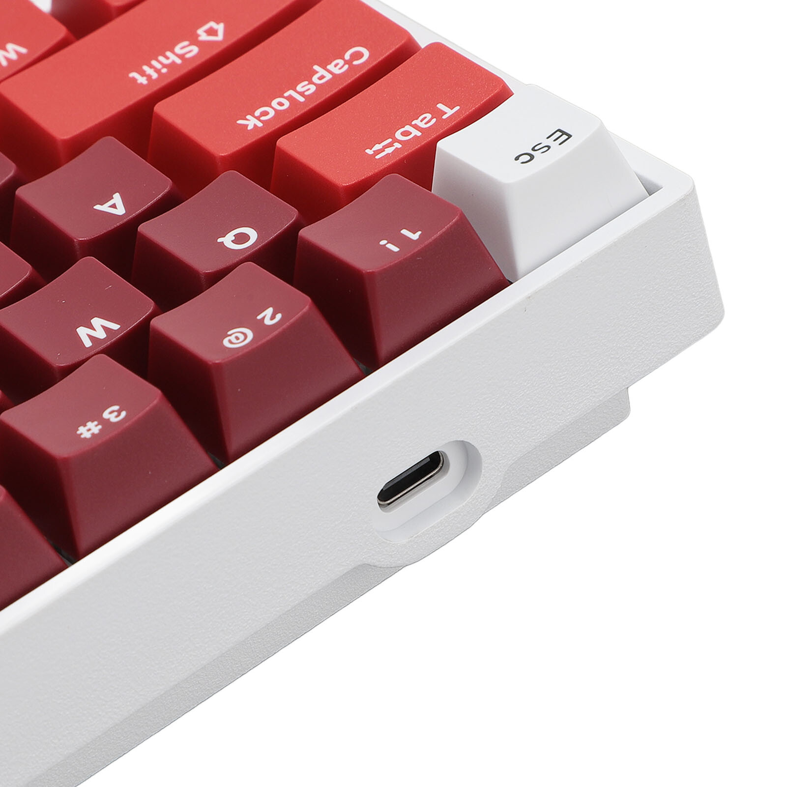 Clavier mécanique sans fil RGB 68 touches avec batterie de 3000mAh et ...