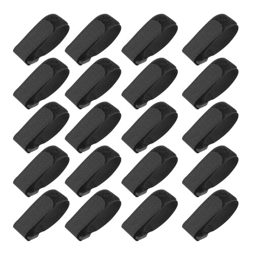 Attaches de câbles réutilisables, fermeture auto-agrippante pour ...