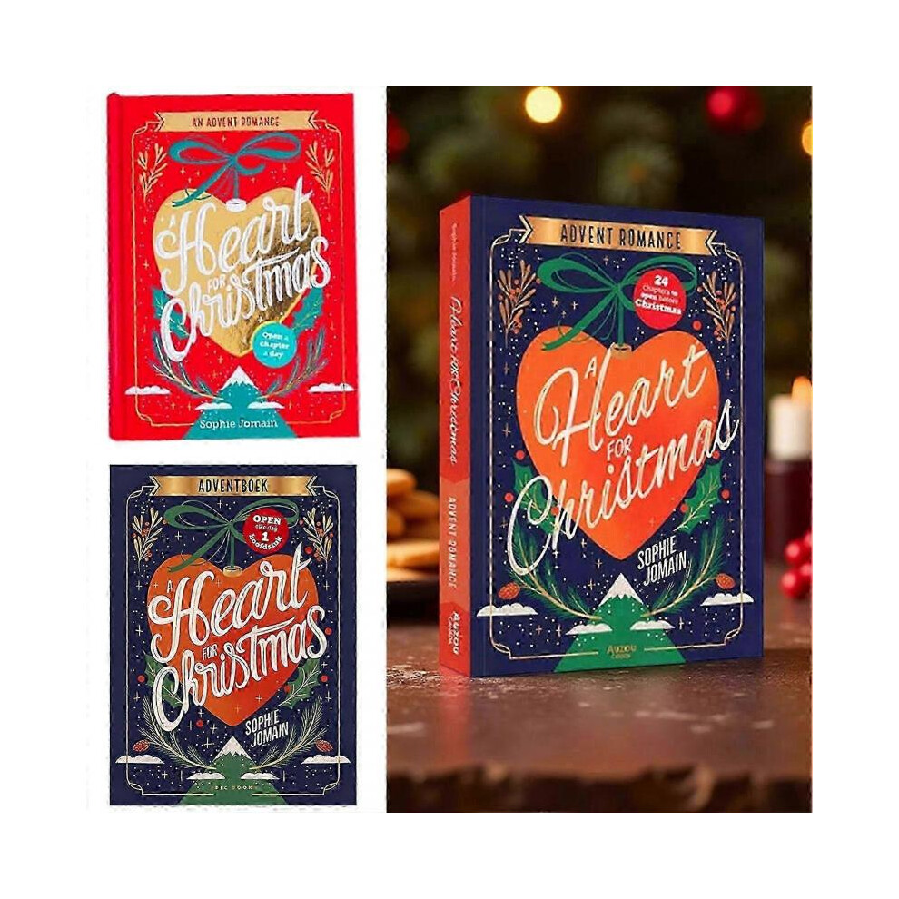 (blue)25-26 A Heart for Christmas Advent Romance, Christmas Love Story ...