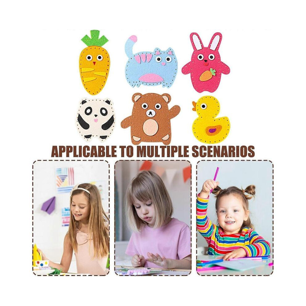 Doll Sewing Kit for Plush Dolls - 6 Easy Projects, Educational, Fun ...