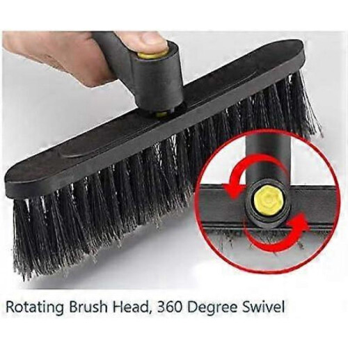 2-in-1 Snow Brush and Ice Scraper, Extendable, Red and Yellow, Durable ...