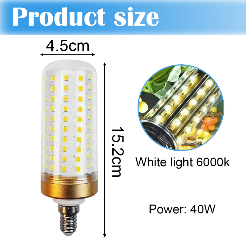 LED-Kerzenlampe, energiesparend, 20 W (entspricht 150 W), langlebig ...