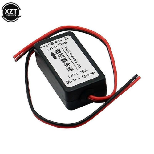 XZT Car Rear View Rectifier, 12V DC Power Relay Capacitor Filter ...