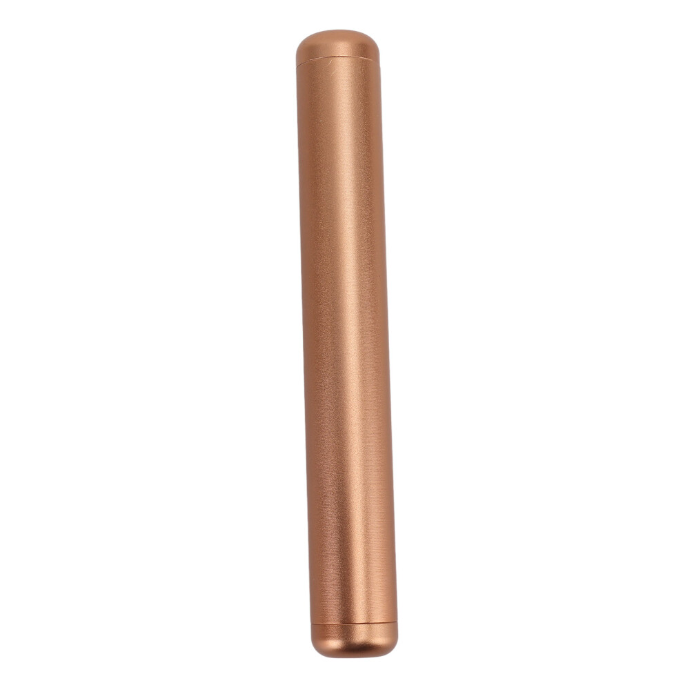 Étui à cigarettes compact en métal, tube de rangement en alliage d ...