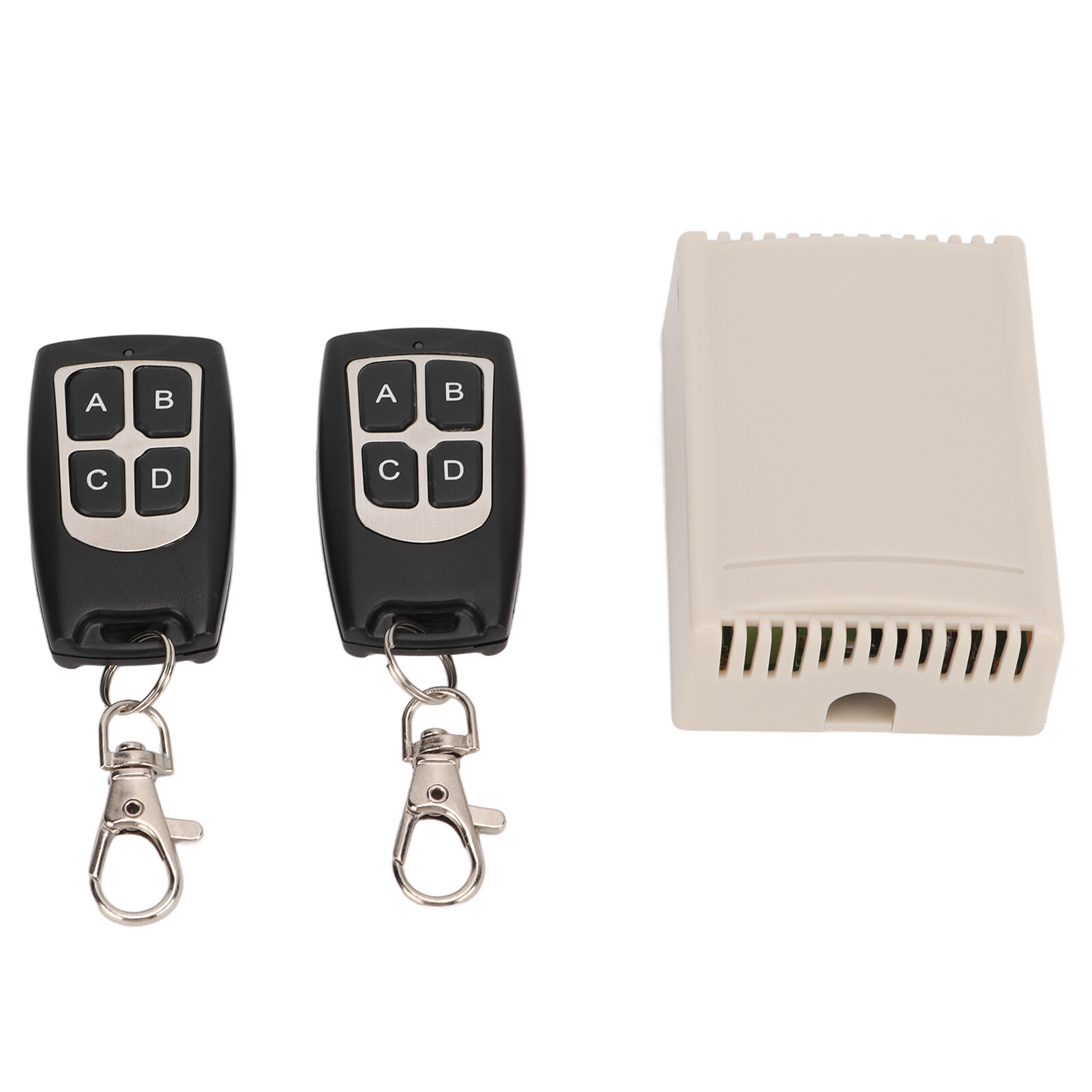 Télécommande sans fil RF à code tournant, récepteur deux canaux, relais ...