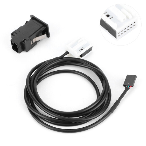 Cavo audio AUX per auto con cablaggio, prestazioni stabili, lunga ...