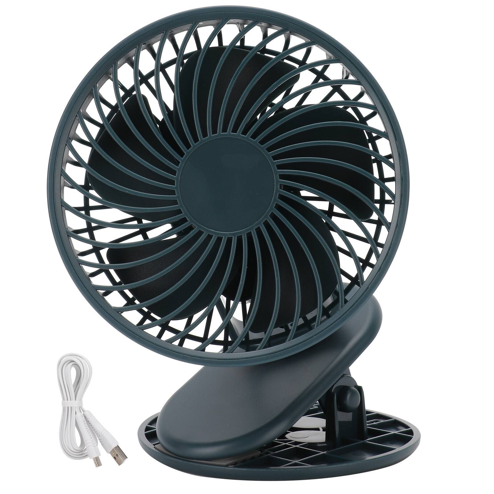 Ventilador personal con rotación de 360 grados, diseño aerodinámico con ...