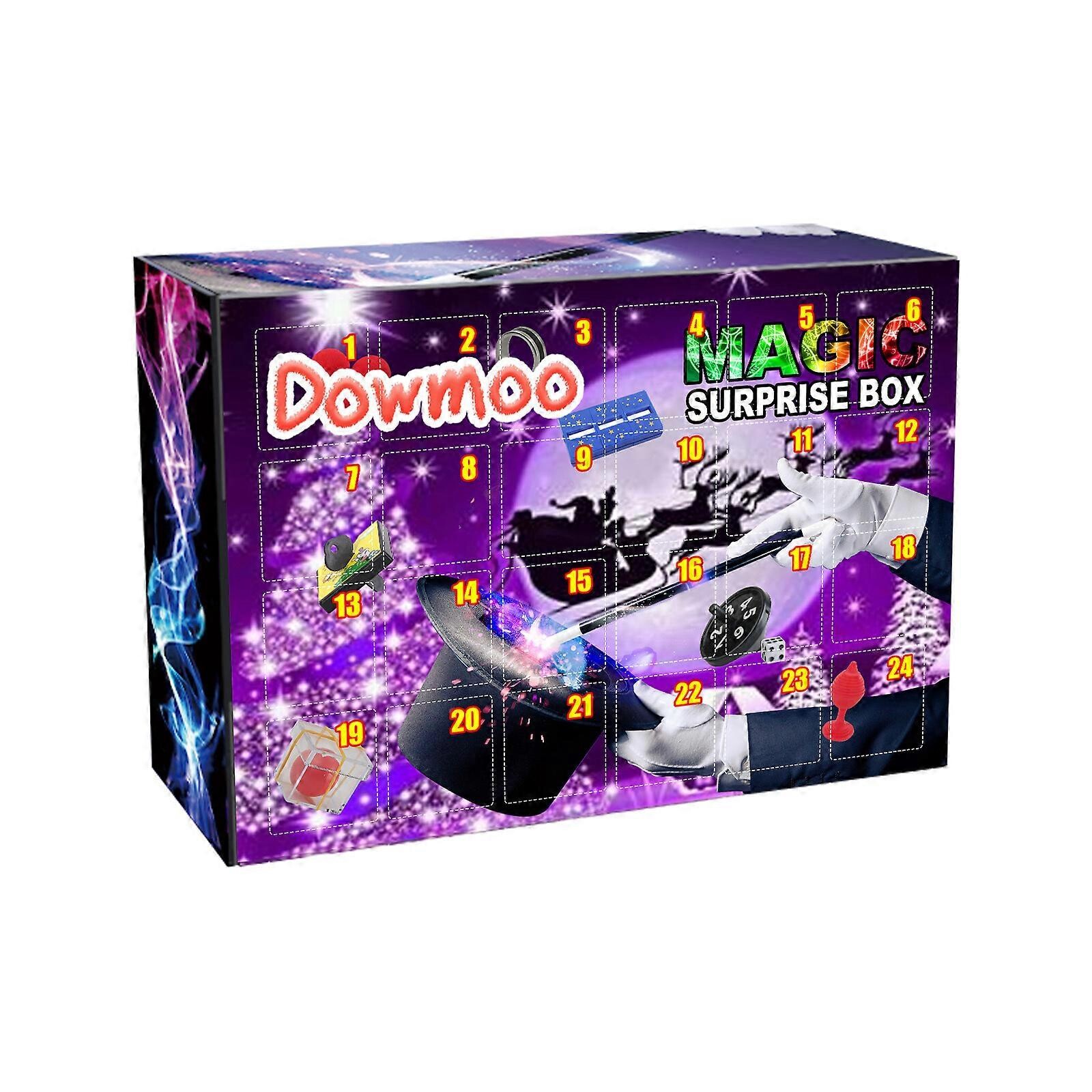 Magic decompression blind box Christmas atmosphere gift magic props ...