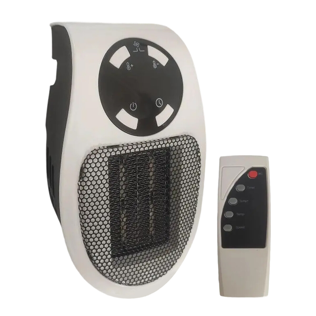 Chauffage mural à brancher avec thermostat réglable et affichage LED ...
