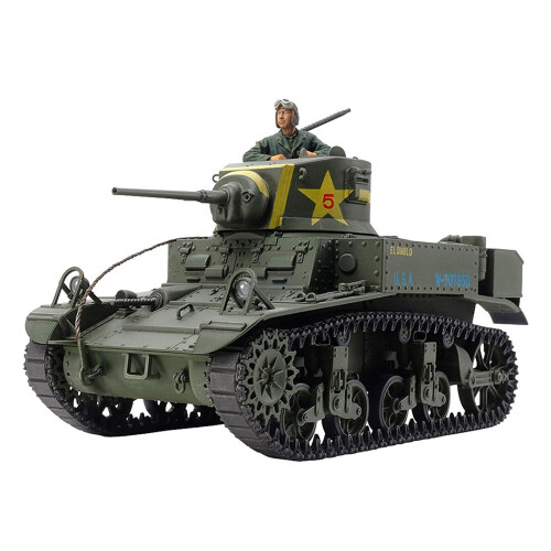Tamiya 35360 US Light Tank M3 Stuart Late Prod Model Kit Scale 1:35 on ...