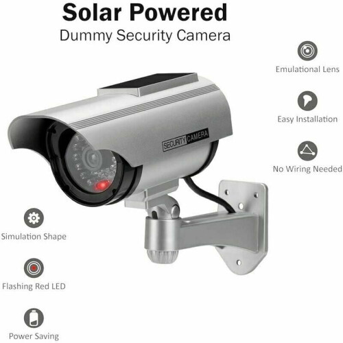 Sistema di sorveglianza simulato, telecamera di sicurezza finta per ...