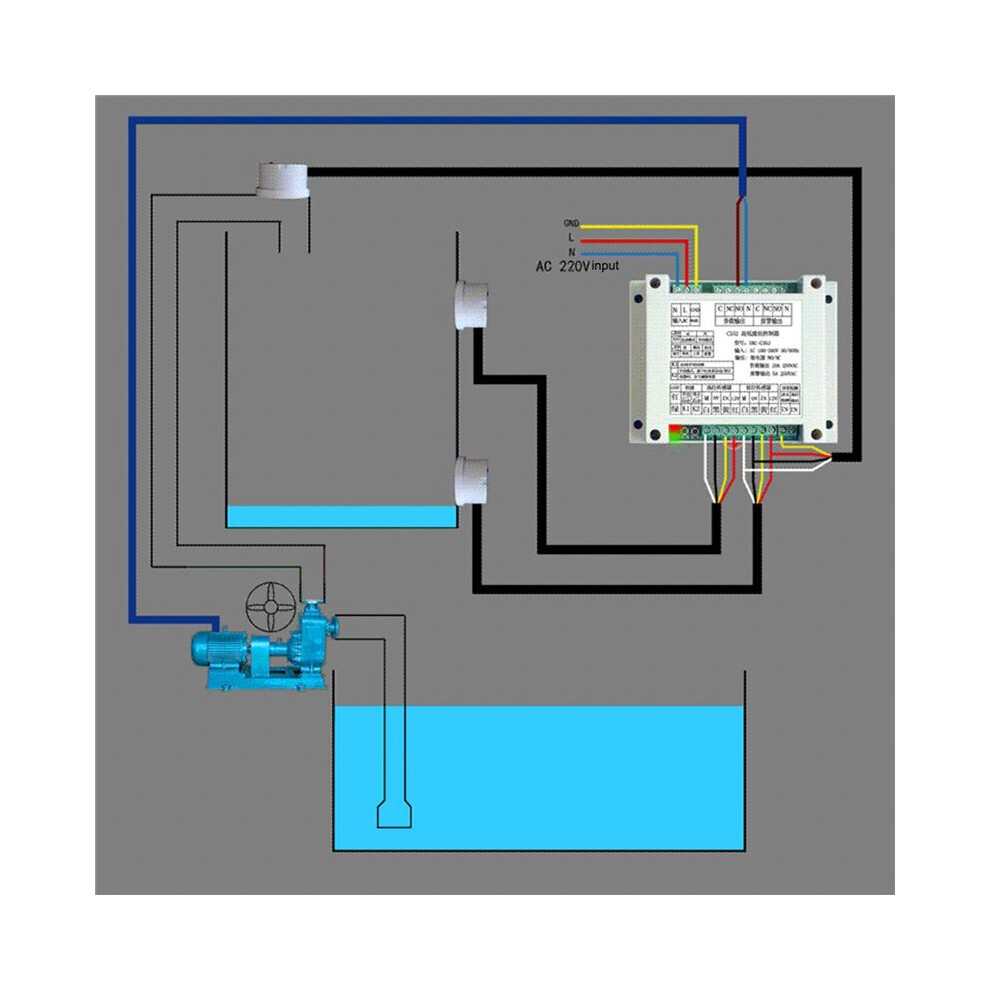 Non-Contact Liquid Level Sensor, Water Level Controller, Water Level Sensor, Water Tank (XKC ...