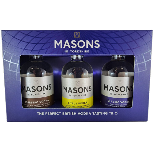 Masons Vodka Gift Set 3 x 5cl on OnBuy