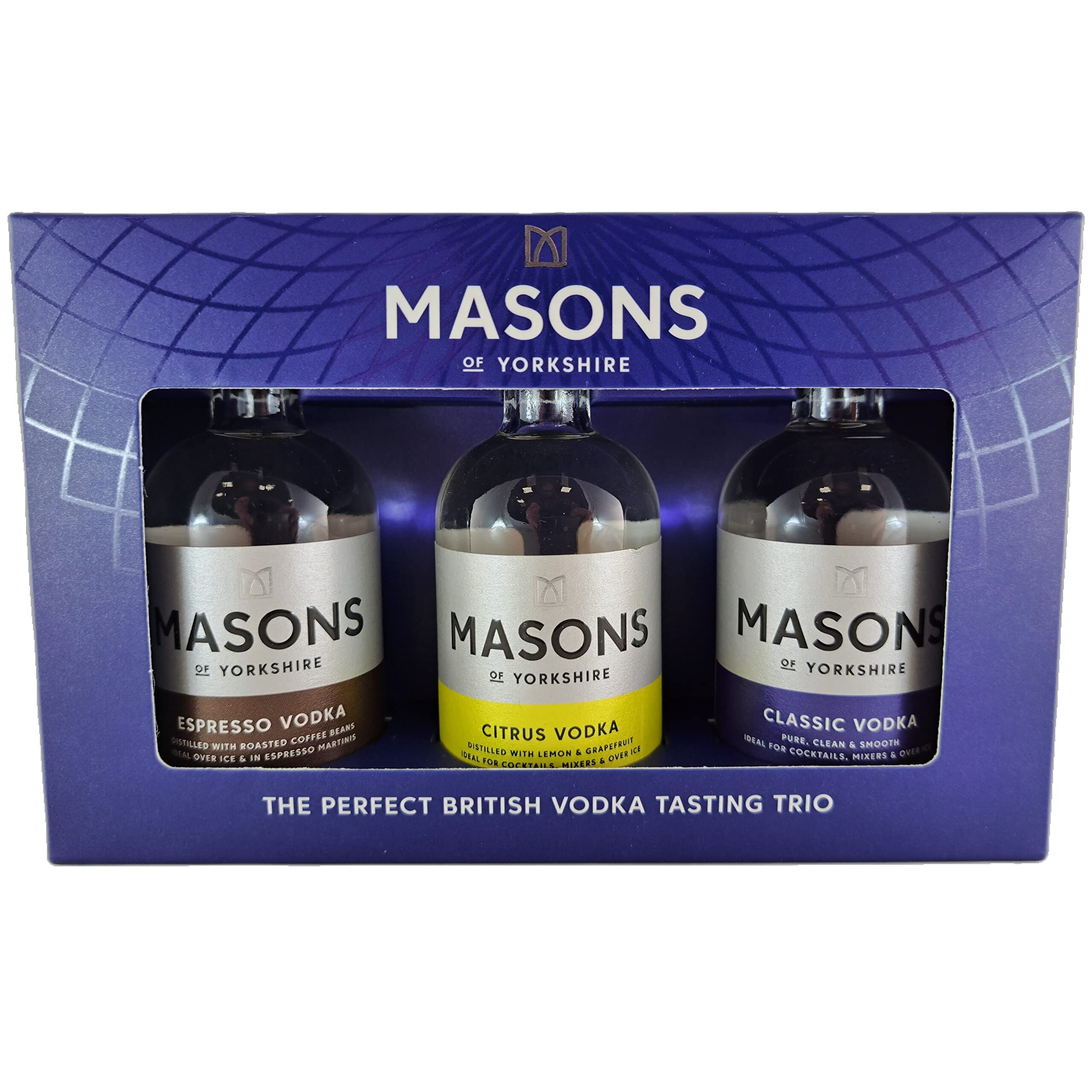 Masons Vodka Gift Set 3 x 5cl on OnBuy