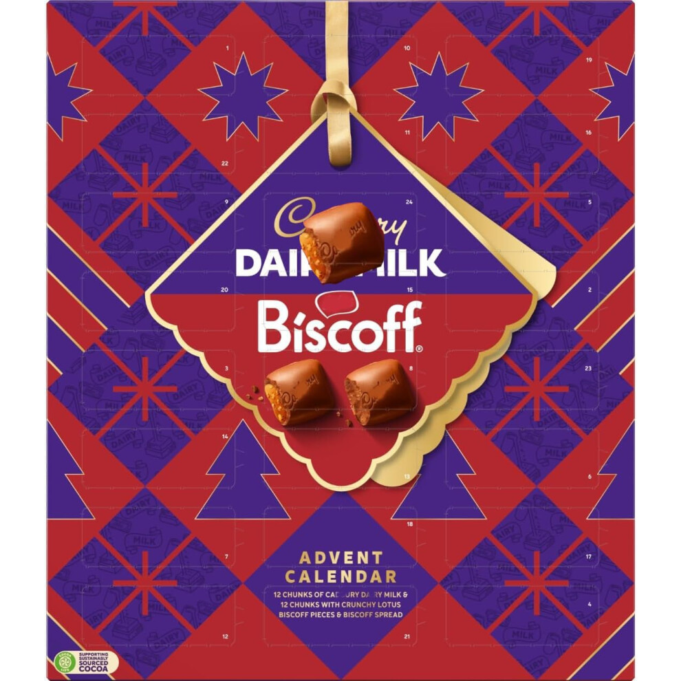 New Cadburys Biscoff Chocolate Advent Calendar 2025 –Best for Christmas ...