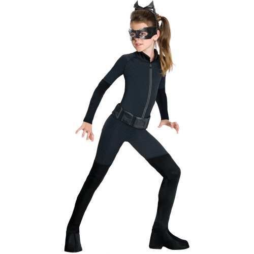 (S, Navy) Batman Girls Catwoman Costume on OnBuy