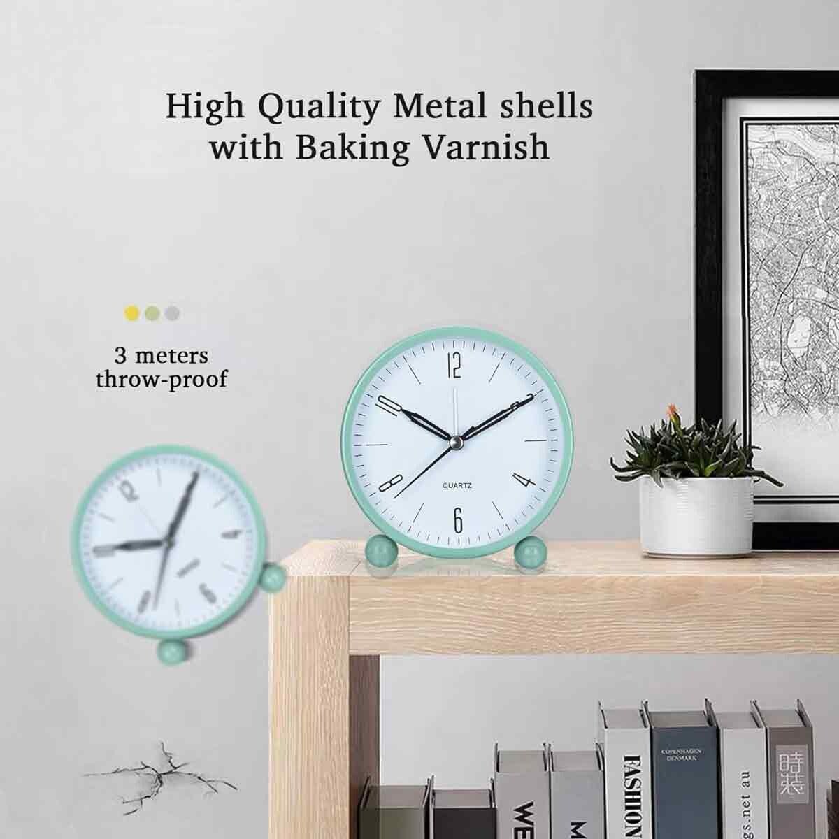 Horloge analogique au design simple, commandes faciles à utiliser avec ...