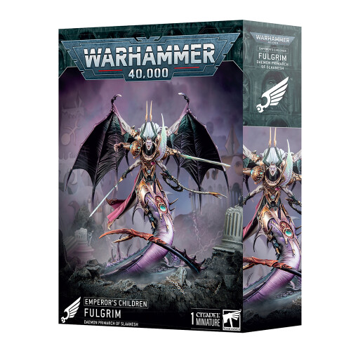 Warhammer 40,000 Emperors Children Fulgrim Daemon Primarch Of Slaanesh ...