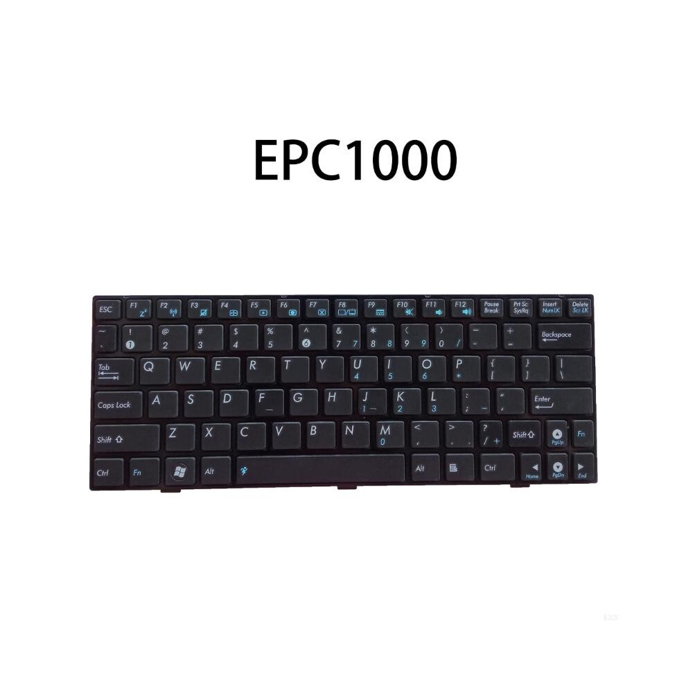 K32C Laptop Keyboard US Version with Frame for Eee PC EPC1000PEB Laptop ...