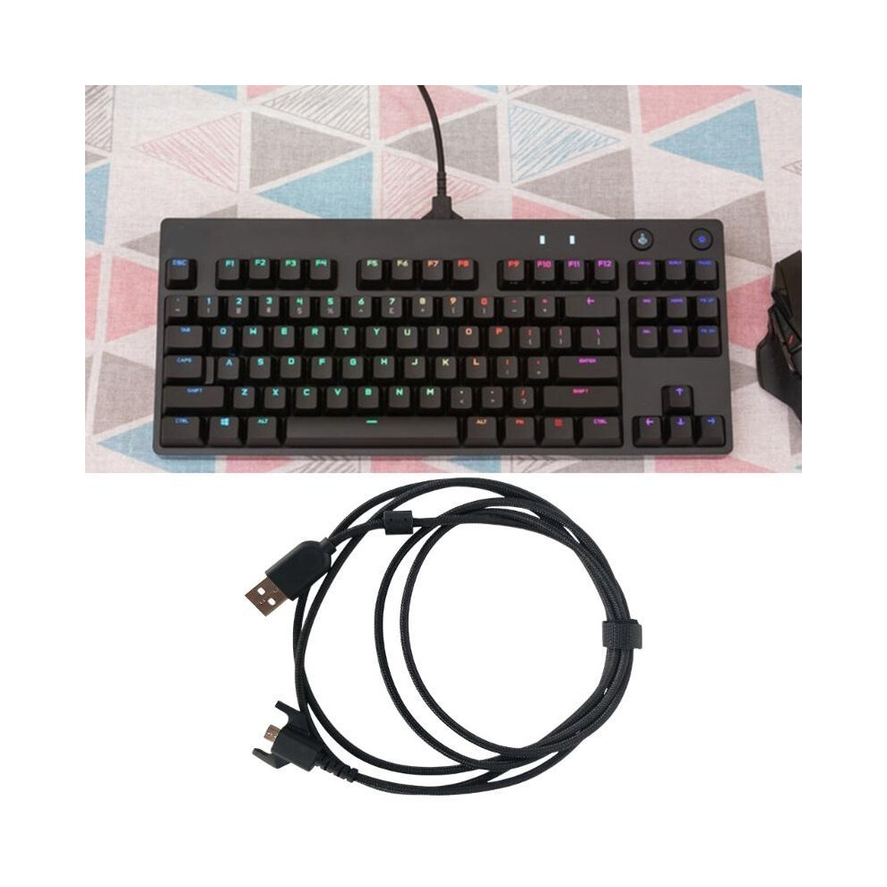 Fil de remplacement de ligne de câble de clavier USB pour le clavier ...