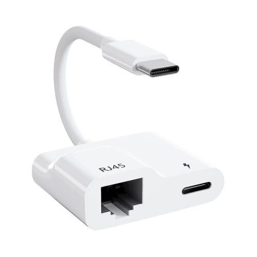 Usb C To Ethernet Adapter, Usb Type C To Rj45 Gigabit Ethernet Lan ...