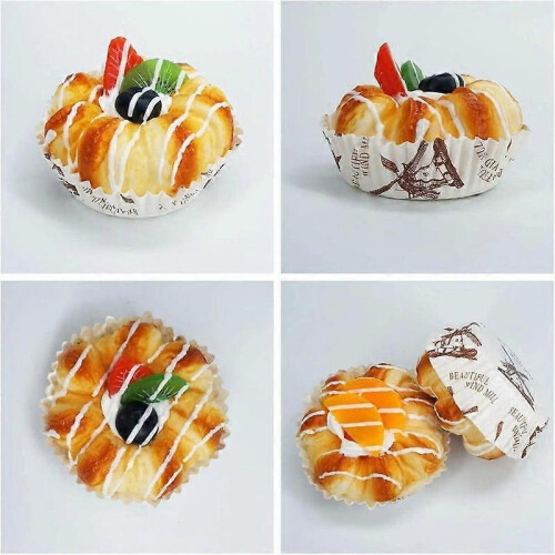 Artificial Cake Decor and Faux Desserts Replica, Fake Fruit, Bread ...