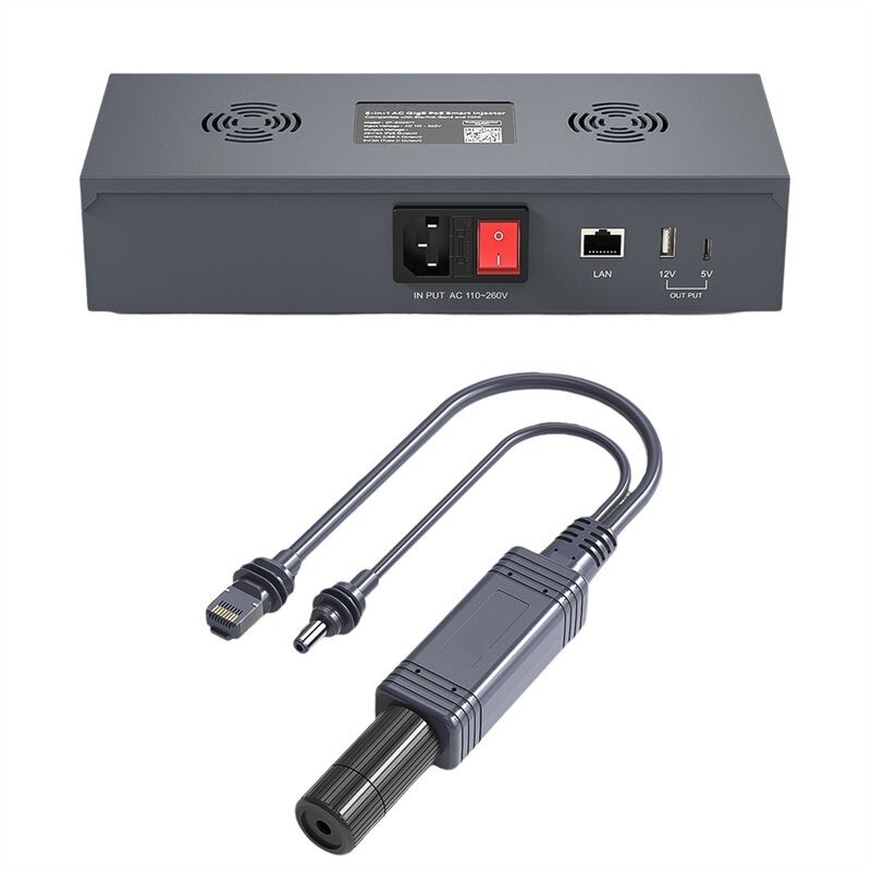 POE Injector for Starlink Version 5-in-1 AC POE Injector and Separator ...