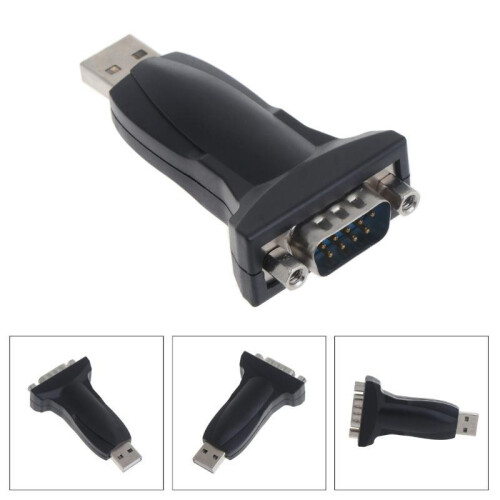 USB to RS232 Serial Converter 9 Pin Adapter for Win7/8 PL2303 DB9 Plug ...