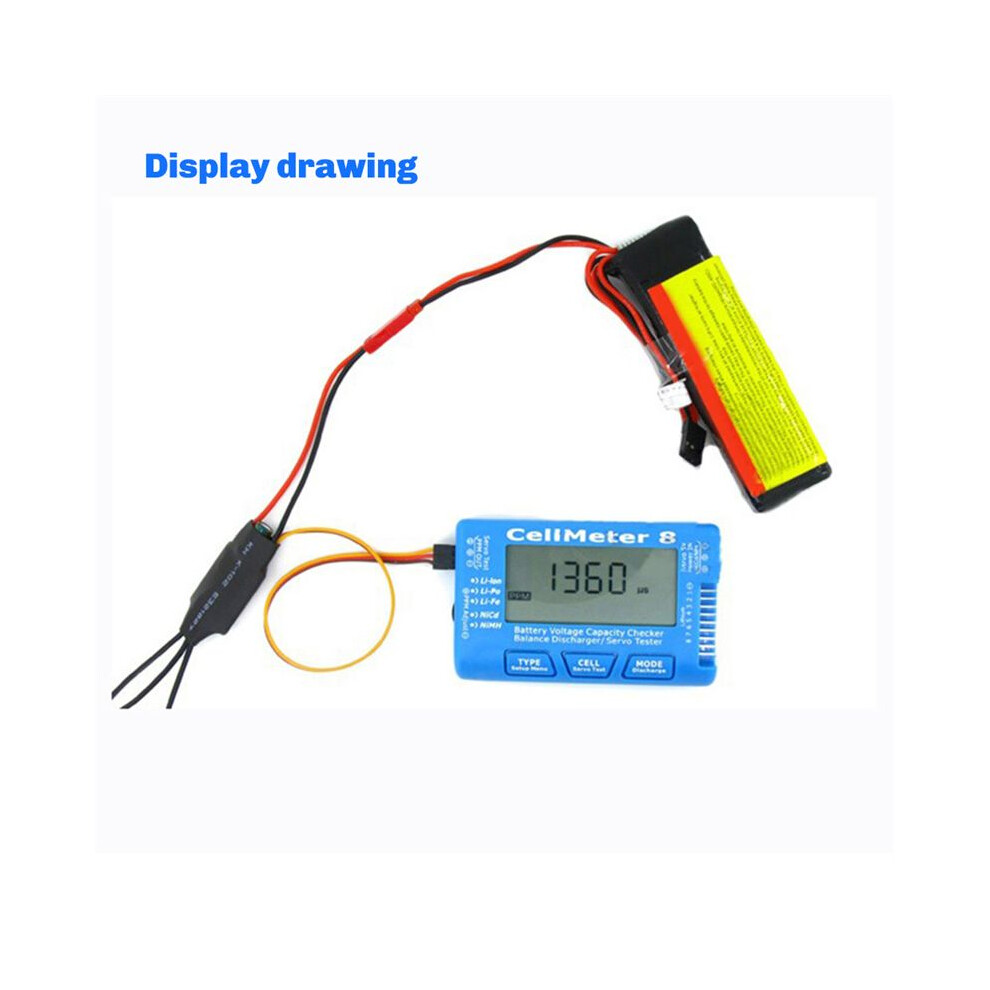 RC CellMeter-8 2-8S Battery Capacity Voltage Test Meter for LiPo Life ...