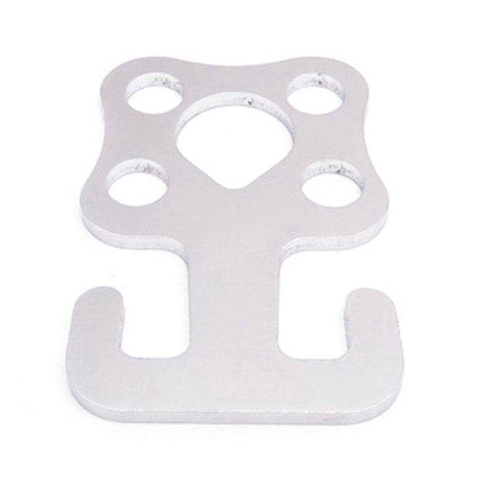 2X Scuba Diving SS Plate Hook with Bungee for Backmount Sidemount BCD ...