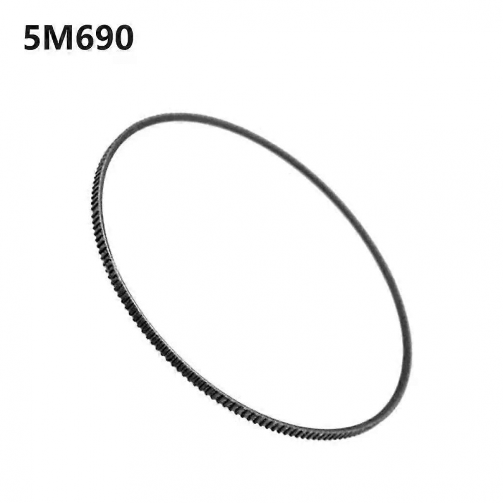 5M690 V-Belt Lathe Motor Belt Industrial Use Long Service Life Noise ...