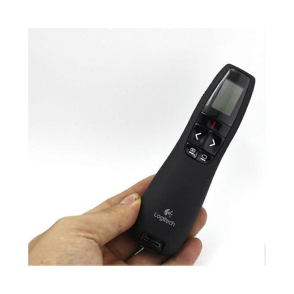 Logitech R700 Wireless Presenter Red Laser Pointer 2.4Ghz USB PPT ...