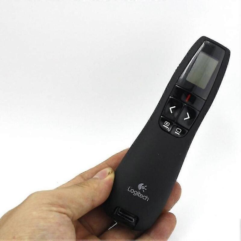 Logitech R700 Wireless Presenter Red Laser Pointer 2.4Ghz USB PPT ...