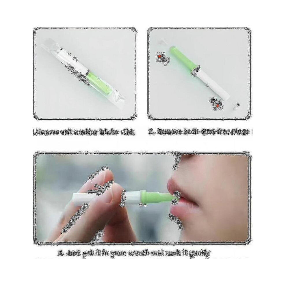 6Pcs Quit Smoking Inhaler,Smokeless, Natural Substitution, No Nicotine ...