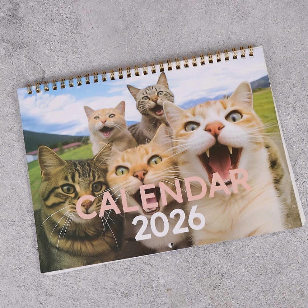2026 Cat Calendar for Cat Lovers Funny Cats Calendar Kitten Calendar ...