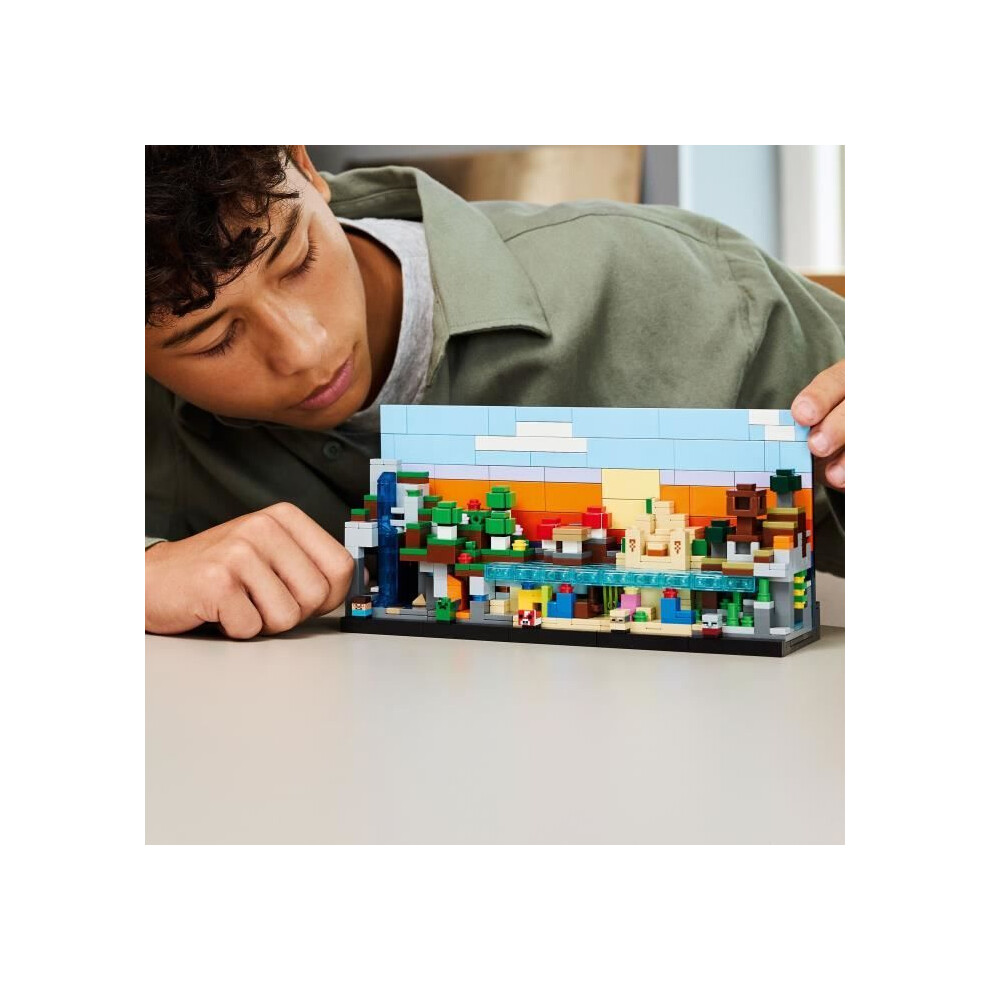 LEGO Minecraft 21589 Mini Biome - Bau-Spielzeug für Jungen oder Mädchen ...