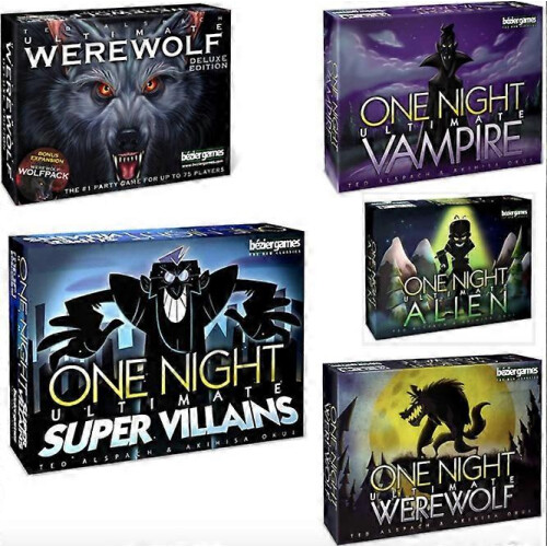 Board Game Toys/ One Night Ultimate Werewolf/One Night Ultimate ...