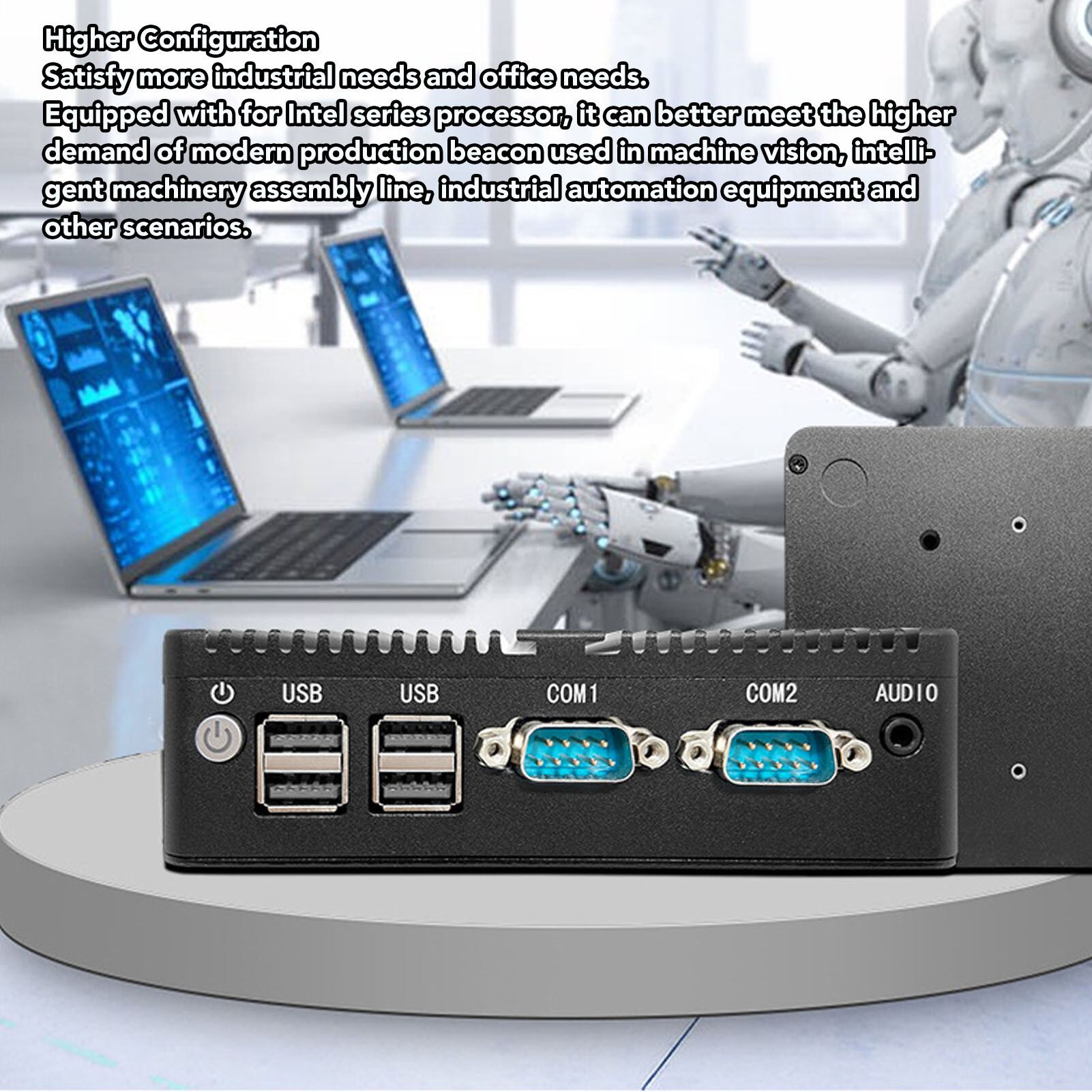 Mini PC J4125, 8 Go DDR4, Antidéflagrant, Sans Ventilateur ...