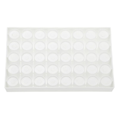 Vial Rack for Autosampler Vials, Vial Tray Holder 40-Well Stackable ...
