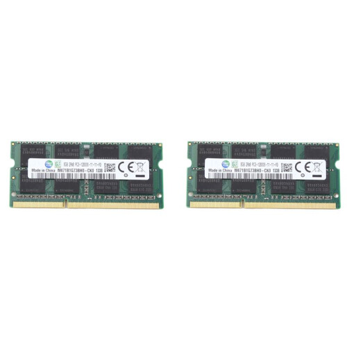 2X DDR3 8GB Laptop Memory Ram 1600Mhz PC3-12800 1.5V 204 Pins SODIMM ...