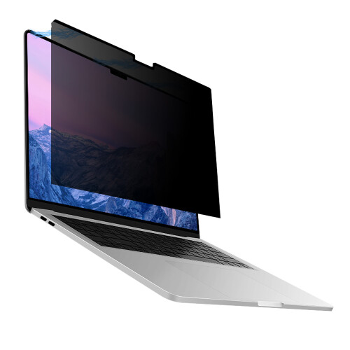 Macbook Privacy Screen, Magnetic Snap-on Privacy Filter for Macbook Pro ...