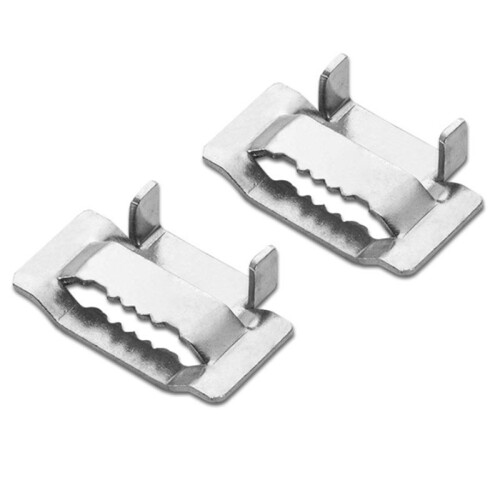 304 Stainless Steel Cable Tie Buckle 19mm No ML Type Flower Buckle ...