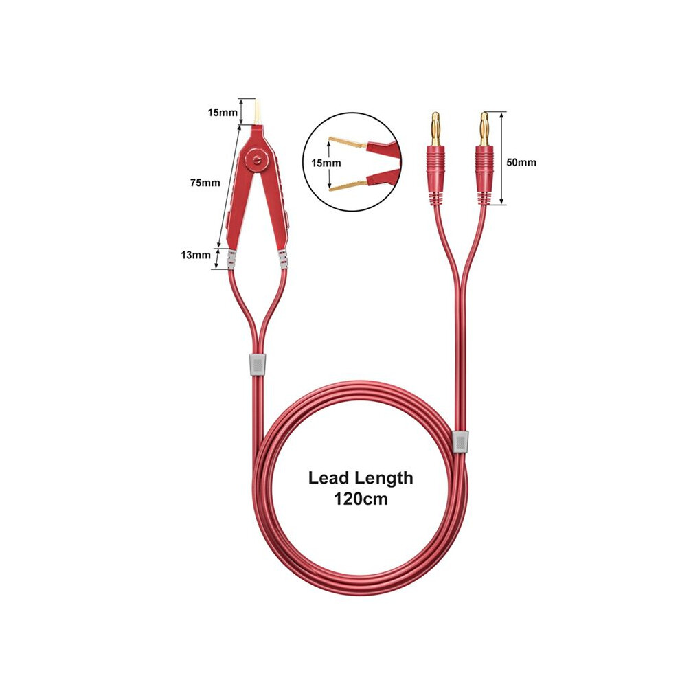 Câbles de Test de Compteur, Bornes Kelvin, Fils de Câble Vers Fiches ...