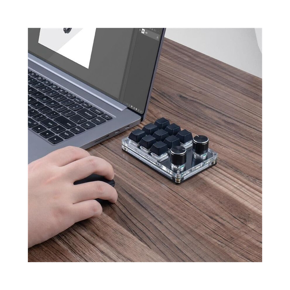 Clavier Mécanique Programmable à une Main, Clavier de Jeu 9 Touches ...
