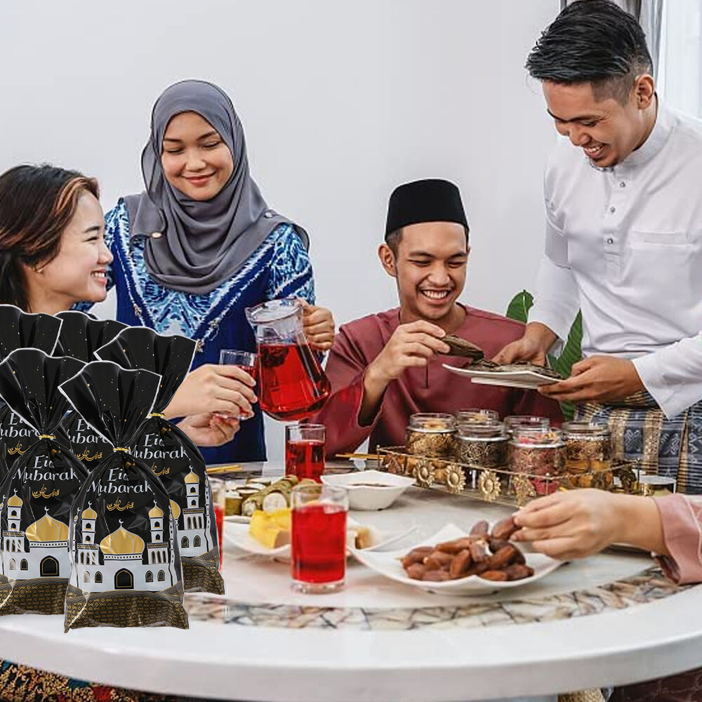 Sachets à friandises sur le thème du Ramadan pour l'Aïd Moubarak ...