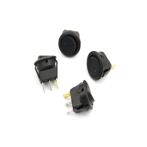 Rocker Switches For Communication Devices, Nylon Amber Neon Actuator ...
